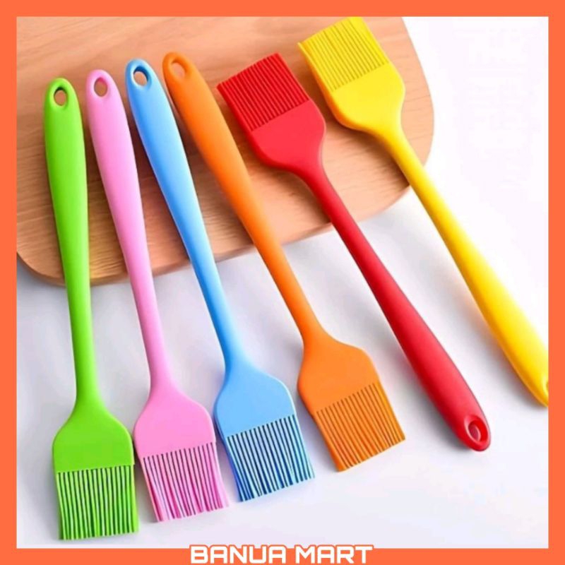 Jual KUAS FULL SILIKON / Silicon / Kuas Mentega/ Kuas Kue / Kuas Roti ...