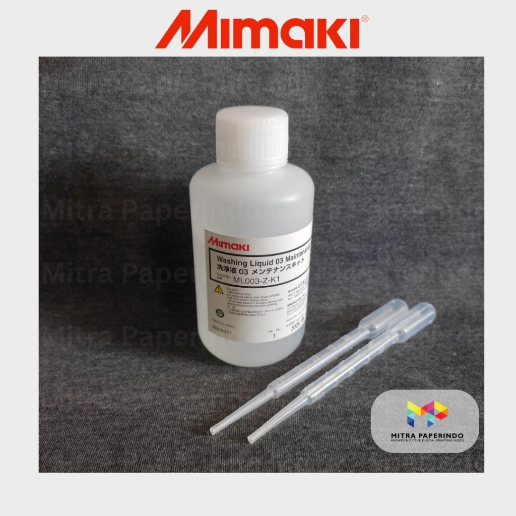 Jual Mimaki Maintenance Kit Liquid 03 Pembersih Saluran Tinta | Shopee ...