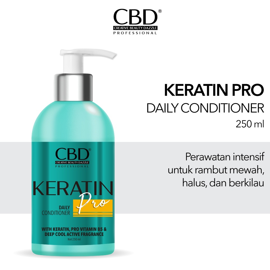 Jual CBD Professional Keratin Pro Daily Use Hair Mask 500gr || Keratin ...