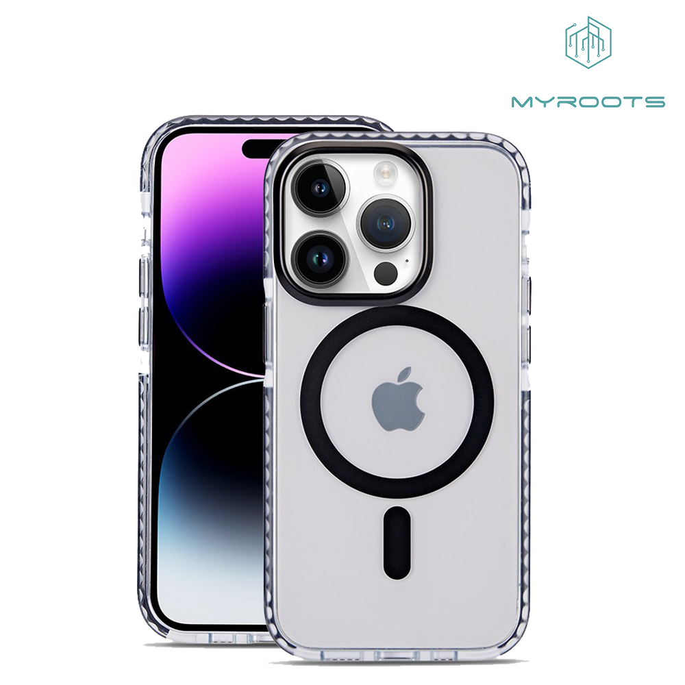 Jual Myroots Case Sub Zero Crystal Magsafe For Iphone 15 Pro Max Series ...