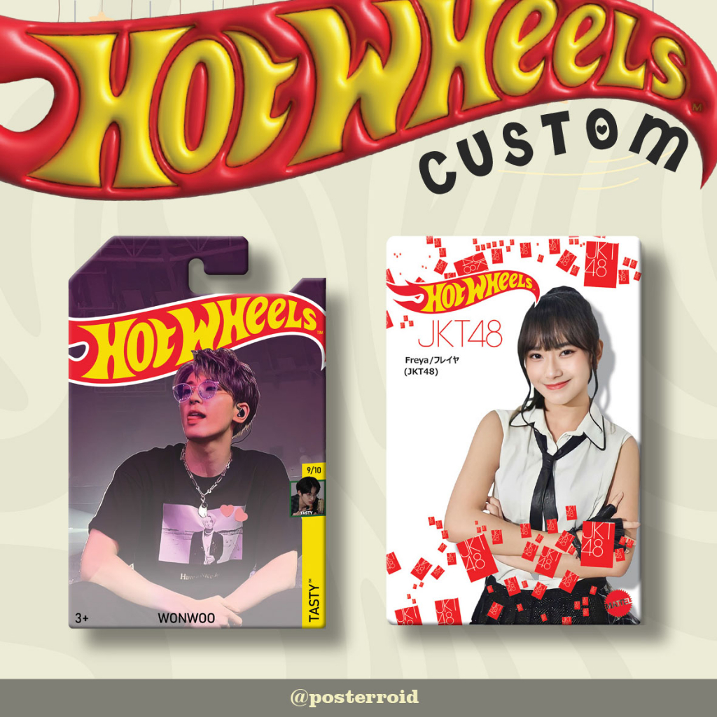 Jual Custom Card Mobil Hotwheels Reguler | Custom Card Hotwheels JKT48 ...