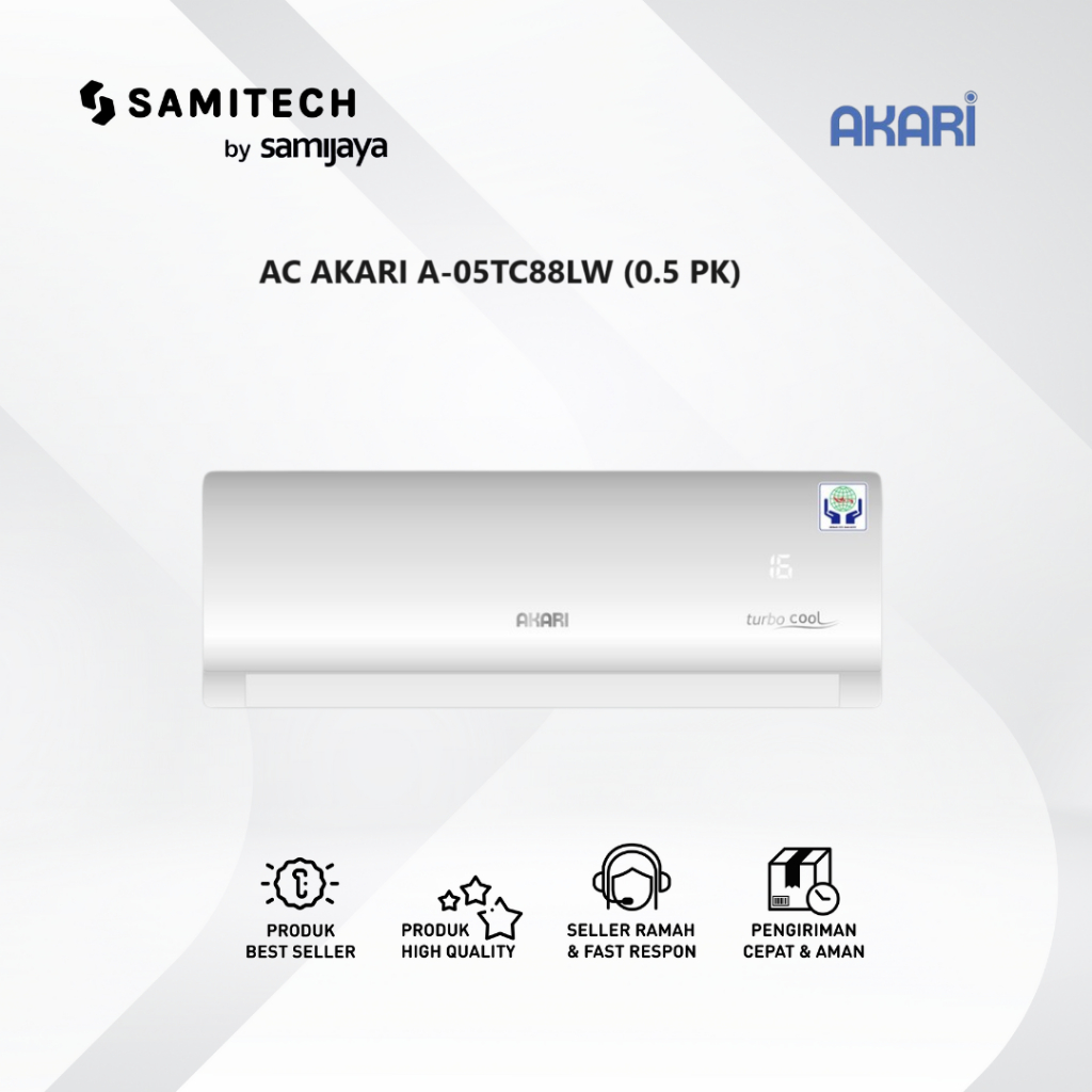 Jual AC AKARI A-05TC88NLW A 05TC88NLW 0,5PK 1/2PK UNIT ONLY | Shopee ...