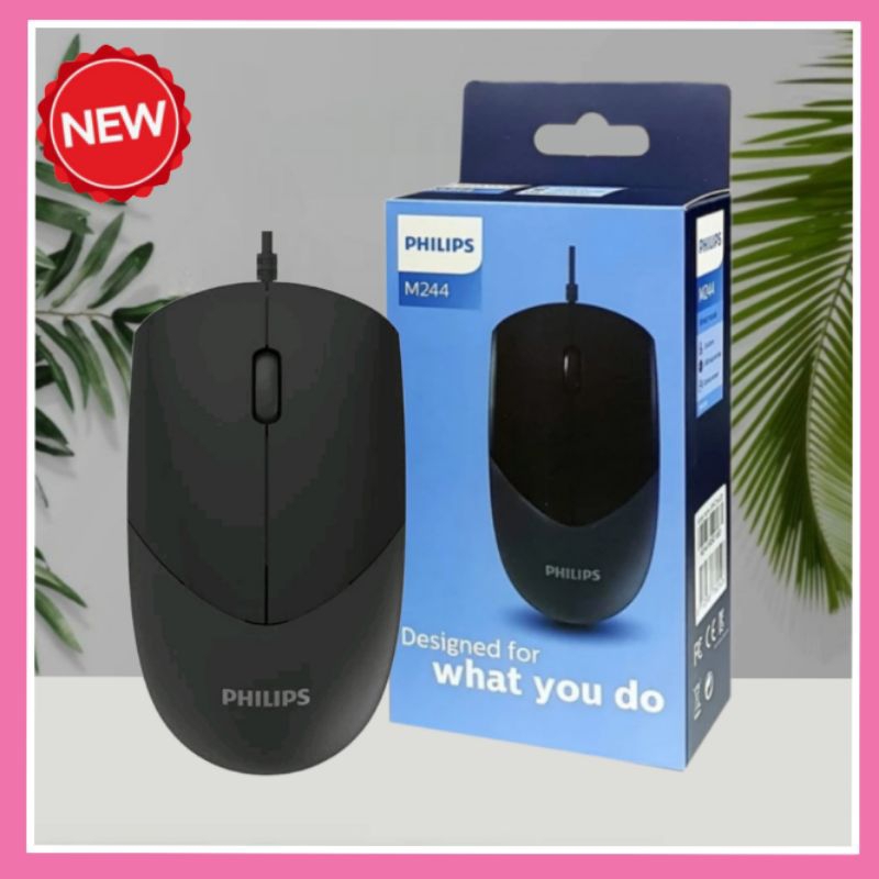 Jual Mouse Philips M244 USB Mouse Kabel | Shopee Indonesia