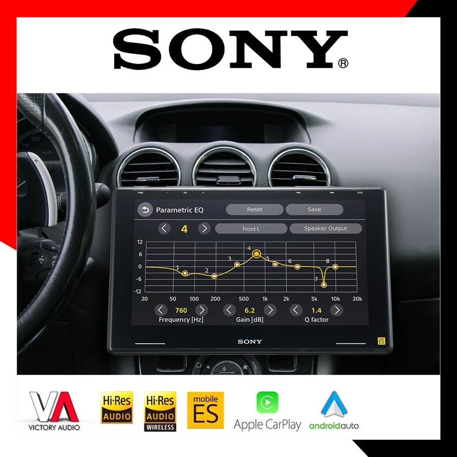 Jual Head Unit 1 Din 10 Inch Sony XAV 9500ES Apple Carplay & Android ...