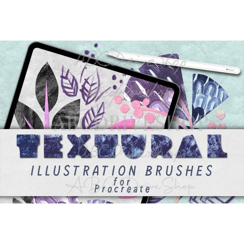 Jual Procreate Brush - Textural Illustration Brushes | Shopee Indonesia