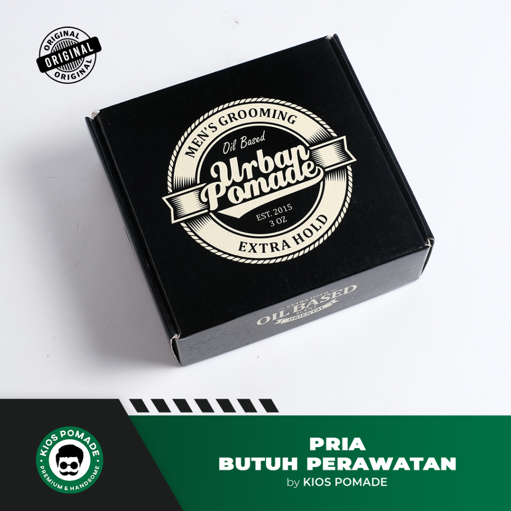 Jual Urban Pomade Oil Based Extra Hold Aroma Oriental 85 gram | Shopee ...