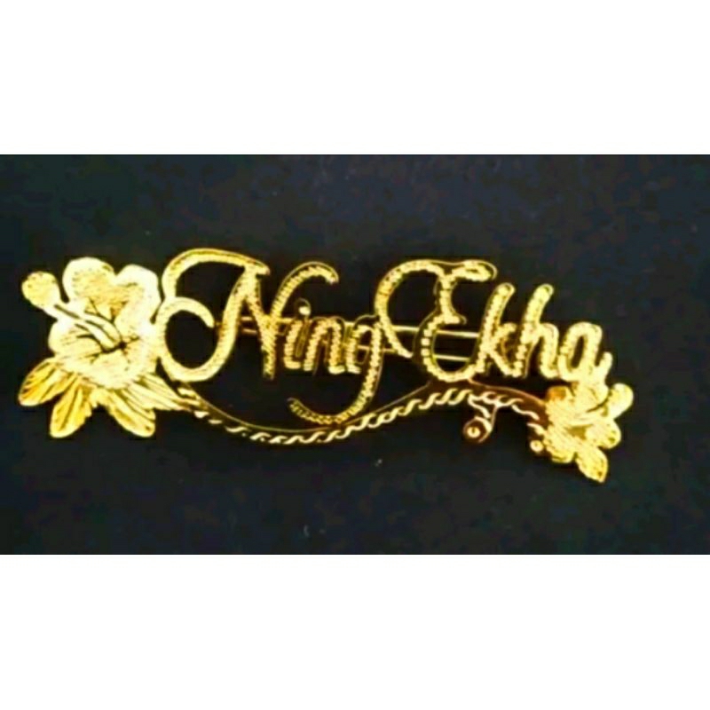 Jual BROS NAMA PIN NAMA BROS HIJAB NAMETAG | Shopee Indonesia