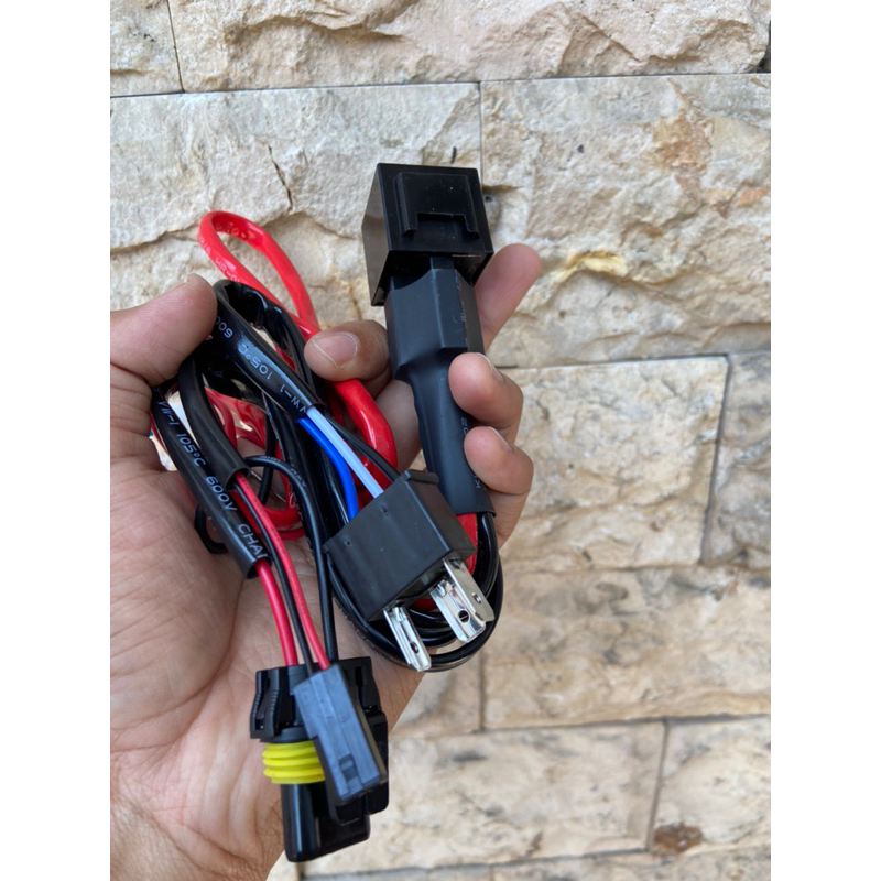 Jual Relay socket biled H4 billed soket H4 rilay relay mobil relay ...