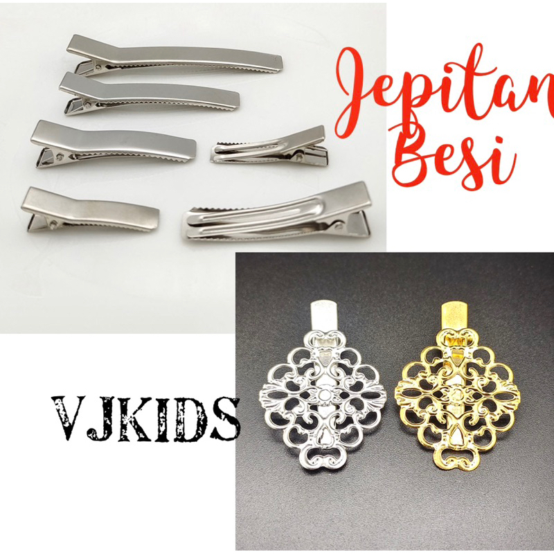 Jual jepitan buaya , jepitan besi rambut untuk diy jepitan rambut ...