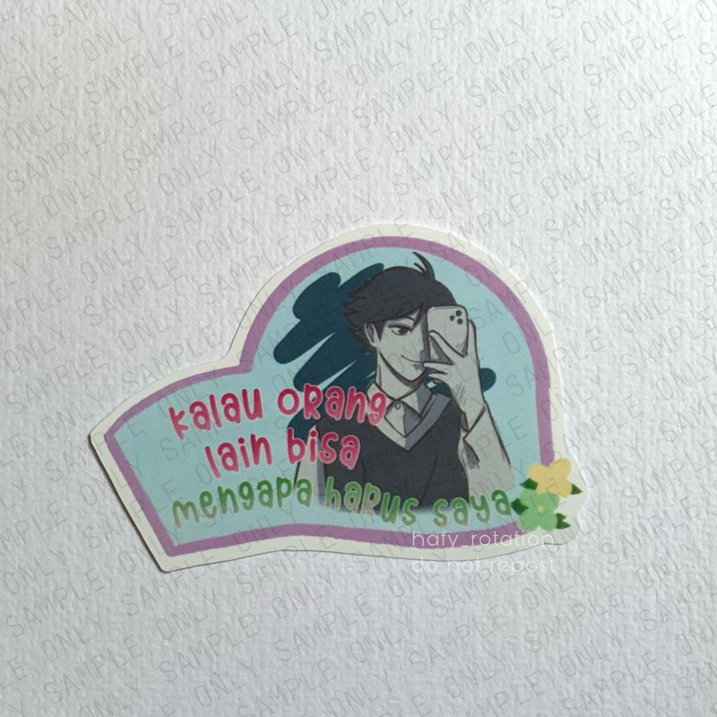 Jual STICKER ANGKOT HAIKYUU | Shopee Indonesia