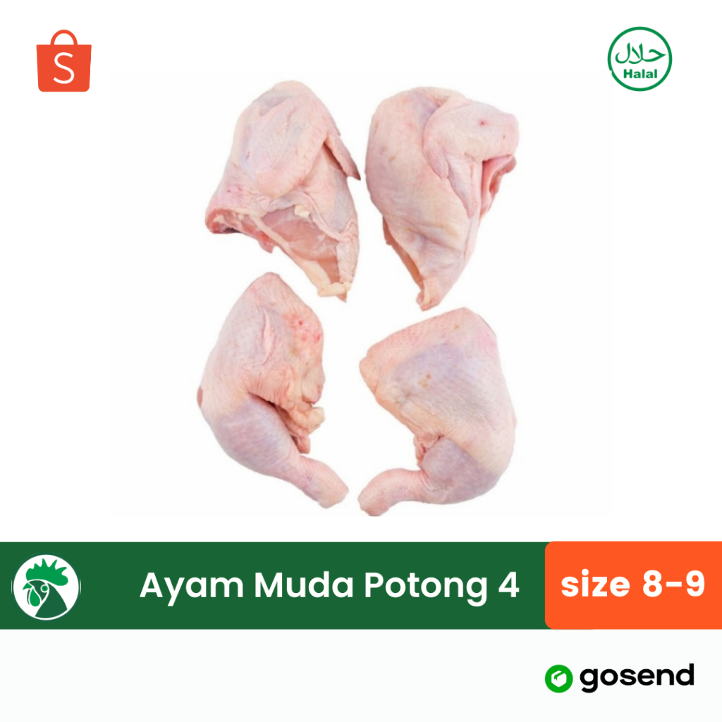 Jual Ayam Potong PREMIUM 1 Ekor | Size 8-9 | Ayam Penyet, Ayam Lamongan ...