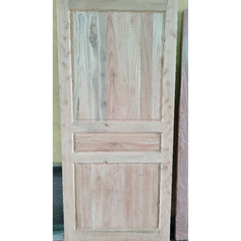 Jual Pintu Rumah PT3 Jenis Kayu Mindri Cargo | Shopee Indonesia
