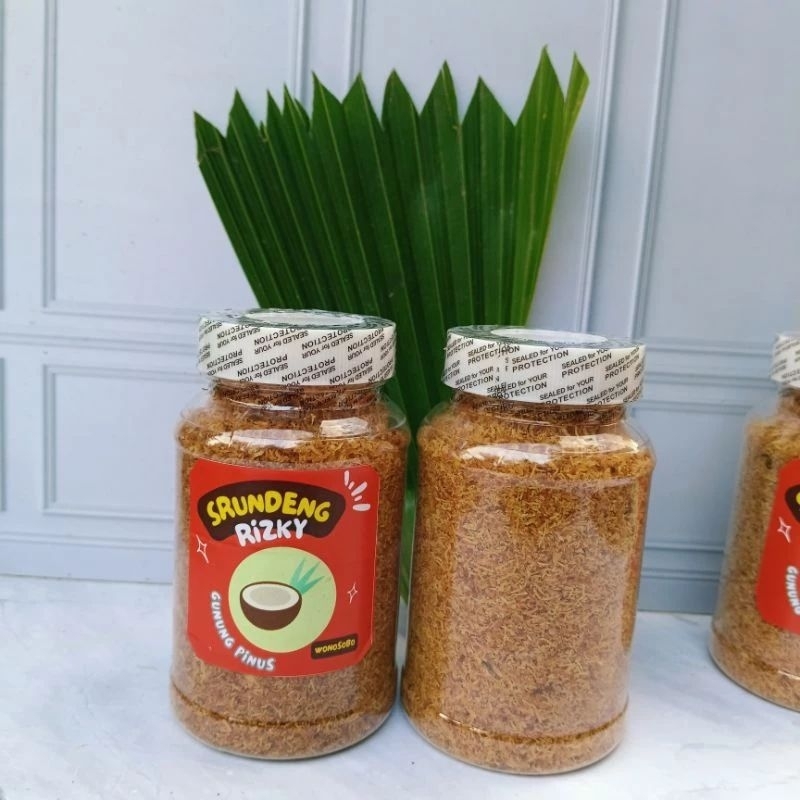 Jual SERUNDENG KELAPA ASLI KEMASAN BOTOL 130gr | Shopee Indonesia