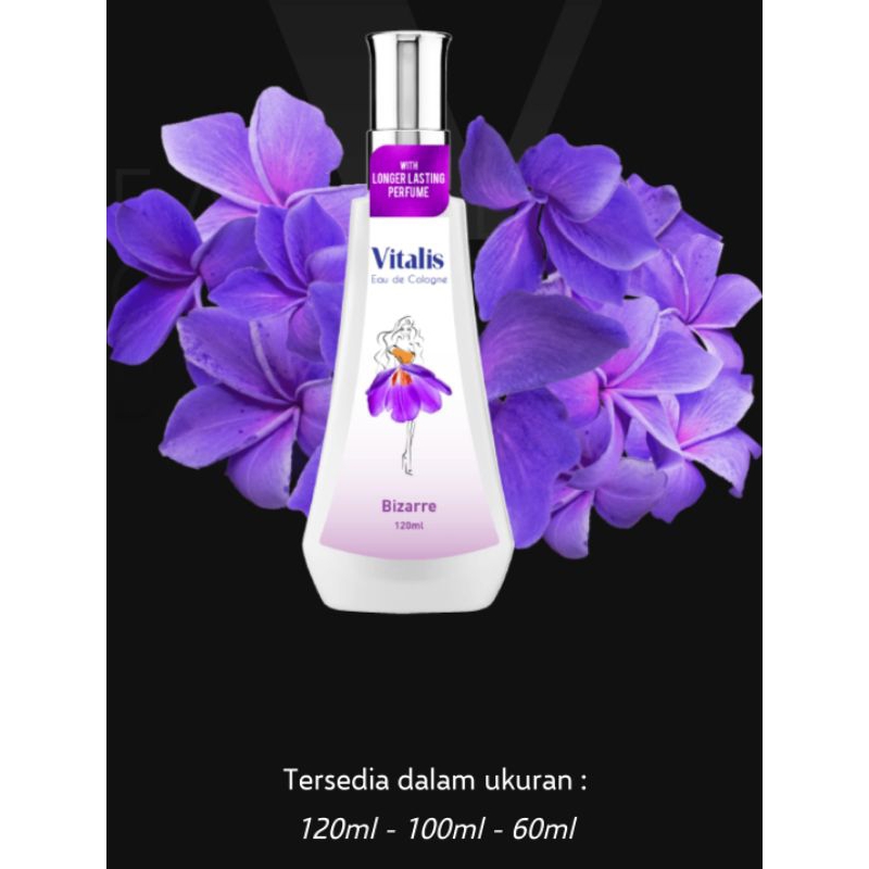 Jual Vitalis body scent with long lasting Bizarre/perfume eau de ...