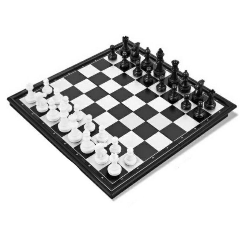 Jual CATUR BOARD GAME TERMURAH PAPAN CATUR LIPAT FOLDING CHESS CATUR M ...