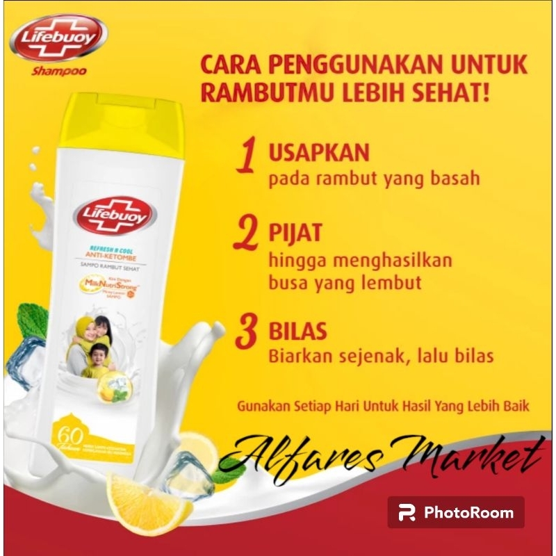 Jual Lifebuoy Shampoo Anti Dandruff Refresh Cool Anti Gatal 155Ml | Shopee Indonesia