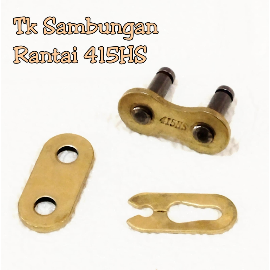 Jual TK Sambungan Rantai Motor 415HS 428HS 428HPO 520HS 520HPO Gold Per ...