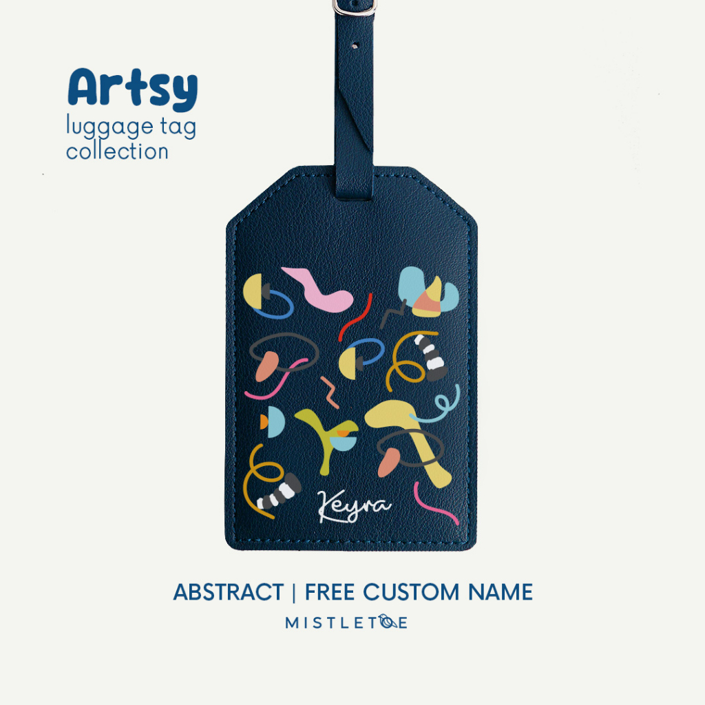 Jual Artsy Custom Luggage Tag - Gantungan Koper - Bag Tag | Shopee ...