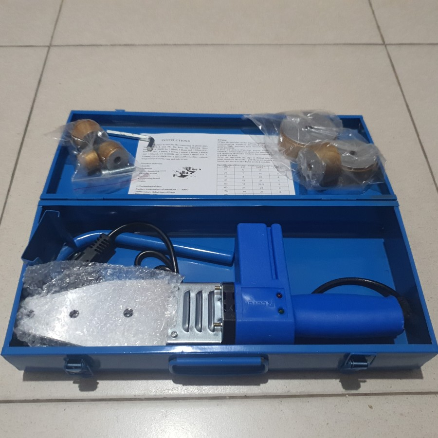 Jual Pemanas Pipa Ppr Heat Gun Hotgun / Mesin Las Pipa Ppr 20 - 32 mm ...
