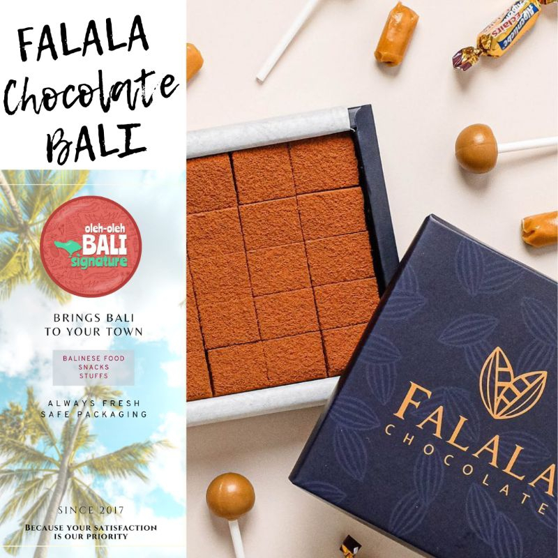Jual Falala Chocolate Bali Small Box (Aneka Rasa) (FREE EXTRA PACKING ...