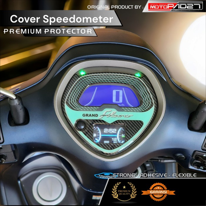 Jual motopad27 Premium Stiker + Antigores Speedometer Grand Filano 2023 ...