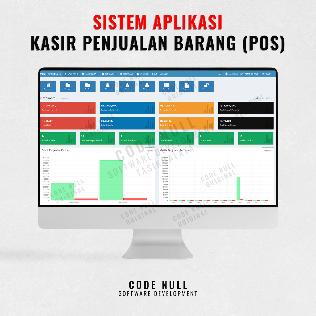 Jual Sistem Aplikasi Kasir Penjualan Barang (POS) | Shopee Indonesia