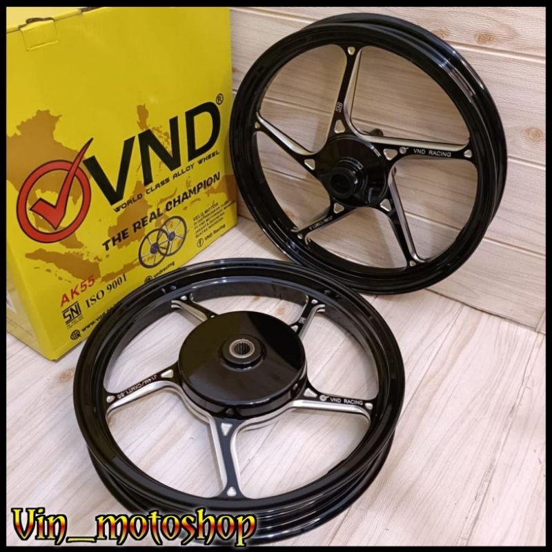 Jual Velg VND Racing AK 55 Vario 125 / Vario 150 / Vario 110 / Beat Scoopy / Genio 185x14 ...
