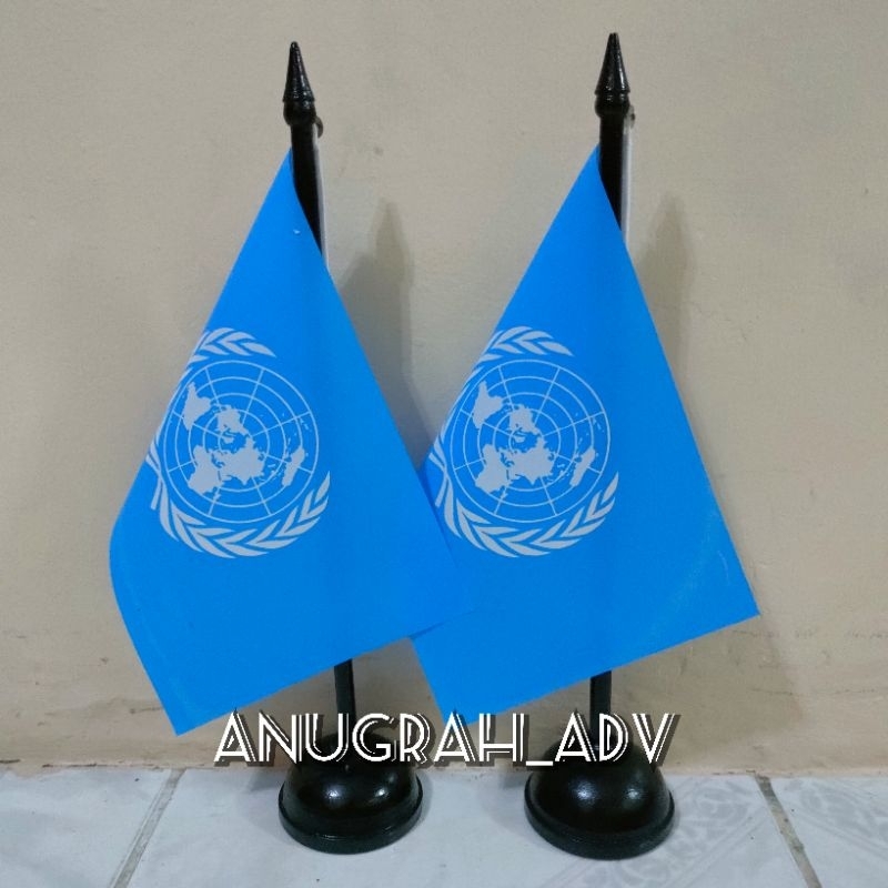 Jual tiang kayu bendera meja PBB(perserikatan bangsa bangsa) | Shopee ...