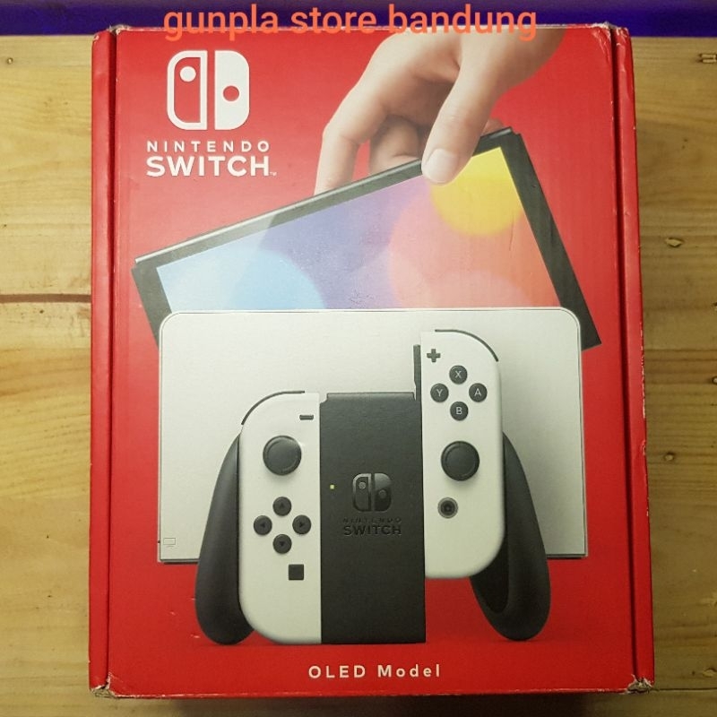 Jual Nintendo Switch Oled Box Dus white neon | Shopee Indonesia