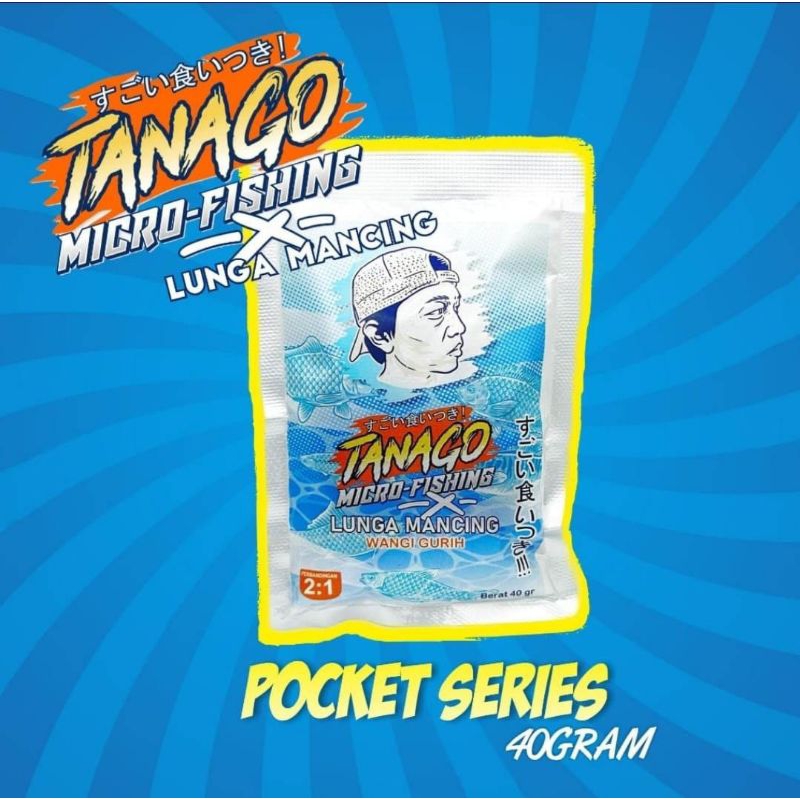Jual Tanago Lunga Mancing pocket series 40g | Shopee Indonesia
