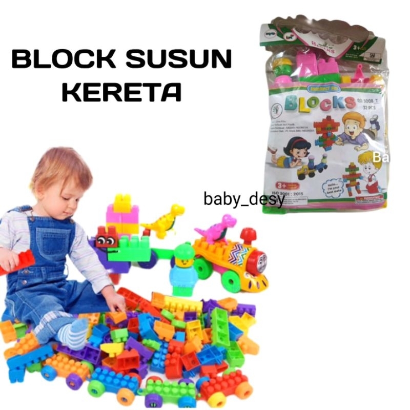 Jual MAINAN ANAK EDUKASI BLOCK SUSUN KARAKTER / KREATIF LEGO BLOCK ...