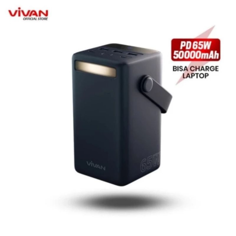 Jual Power Bank Vivan VPB-B50 50000Mah Powerbank Fastcharging PD 65W ...
