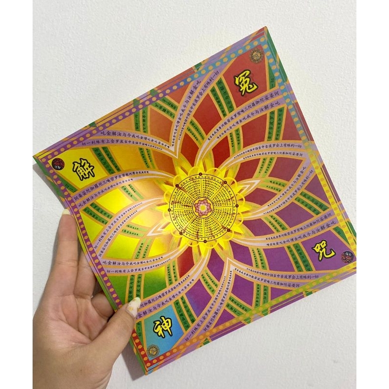 Jual Kertas sembahyang " mantra ZIE MIE SHEN ZOU" uk 20.5cm² | Shopee ...