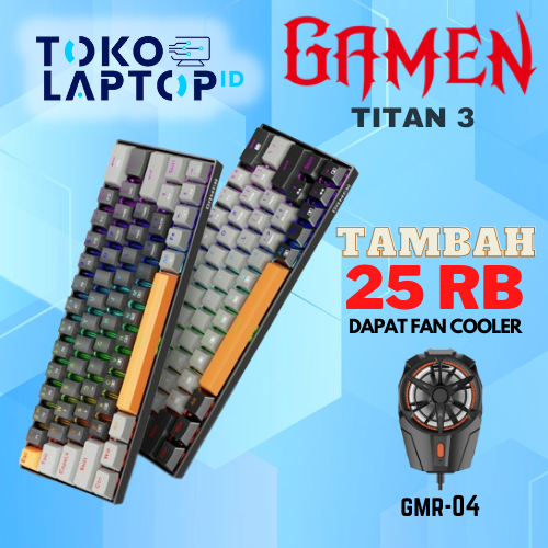 Jual Gamen Titan III / 3 RGB Mechanical Gaming Keyboard | Shopee Indonesia