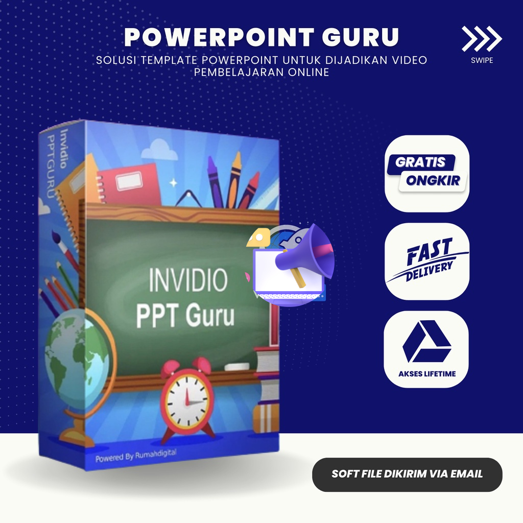 Jual PowerPoint Guru - Template Pengajaran Online | Shopee Indonesia