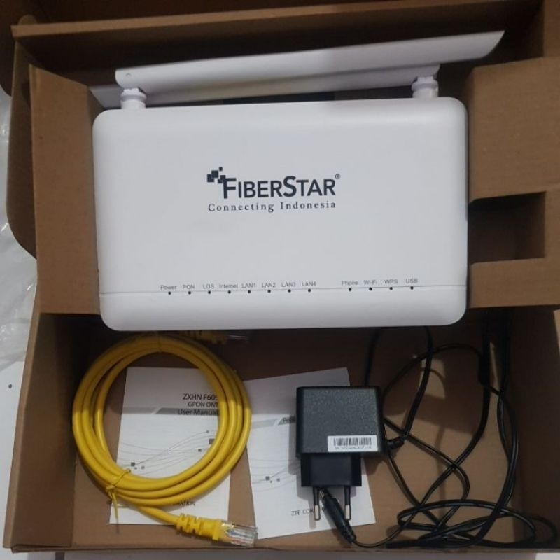Jual Router ZTE ZXHN F609 V9 (Bekas Fullset sesuai foto) | Shopee Indonesia