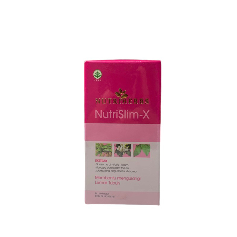 Jual NUTRI HERBS NUTRI SLIM X ( MEMBANTU MENGURANGI LEMAK TUBUH ) | Shopee Indonesia