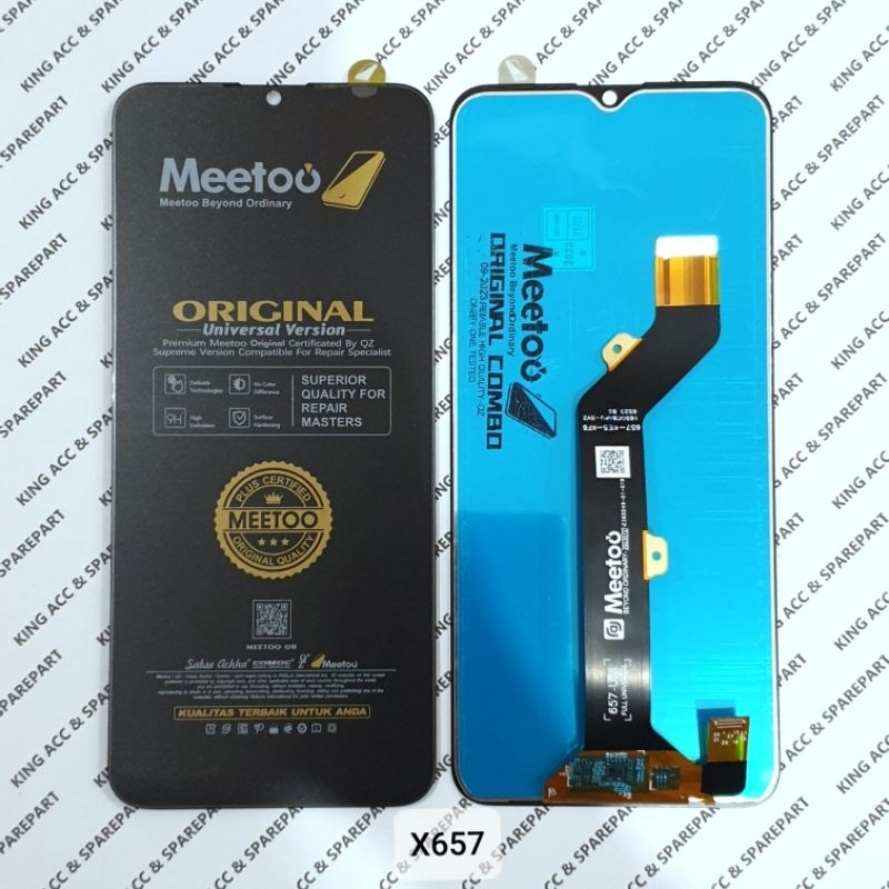 Jual MEETOO LCD TOUCHSCREEN INFINIX SMART 5 X657 X657B TECNO KE5 ITEL ...