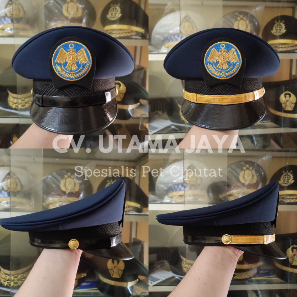Jual Topi Pet Dishub Dinas Perhubungan Golongan 2a 3a Kemenhub List ...