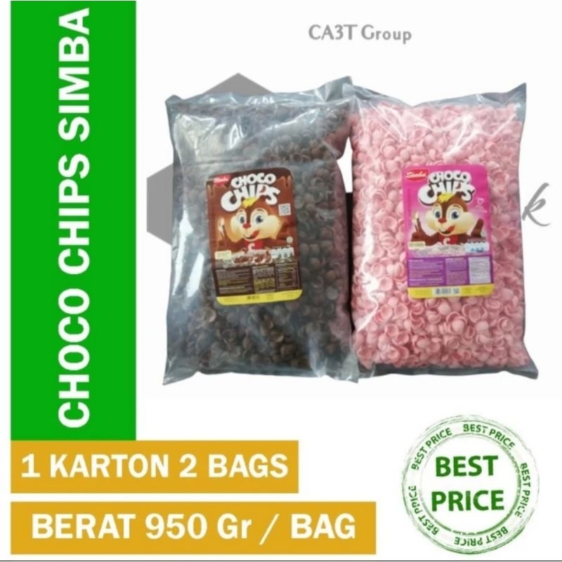 Jual Simba Bulky Choco Chips Choco Crunch Nabati Richeese 1kg | Shopee ...