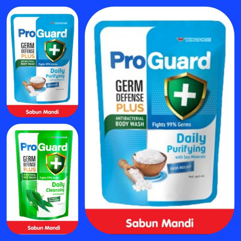 Jual ProGuard Antibacterial Body Wash 410 ml | Shopee Indonesia