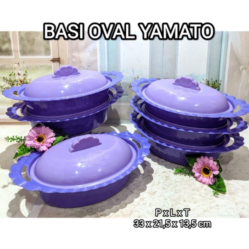Jual Tempat Sayur Yamato / Wadah Saji Segi Oval Bulat / Basi Prasmanan ...