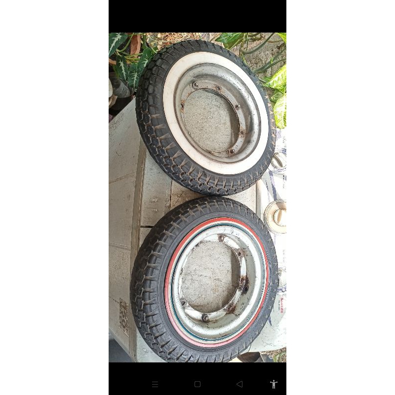 Jual Velg vespa classic super ps strada bajaj banci p150s pelek ring 8 ...