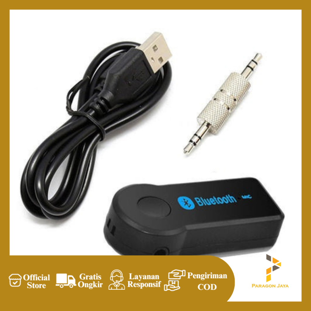 Jual Bluetooth Receiver Jack Audio 3,5mm bluetooth car bluetooth mobil ...