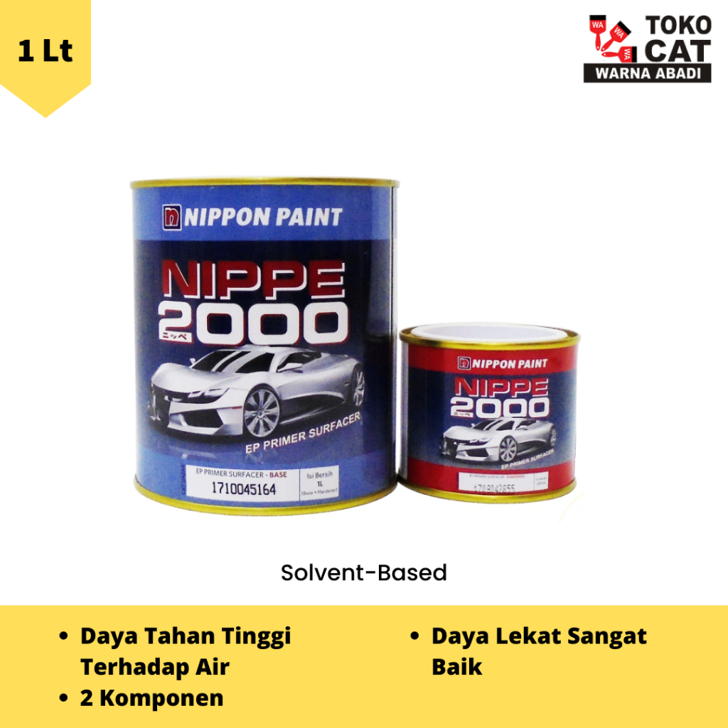 Jual Cat Epoxy Nippe 2000 EP Primer Surfacer 1 Kg | Shopee Indonesia