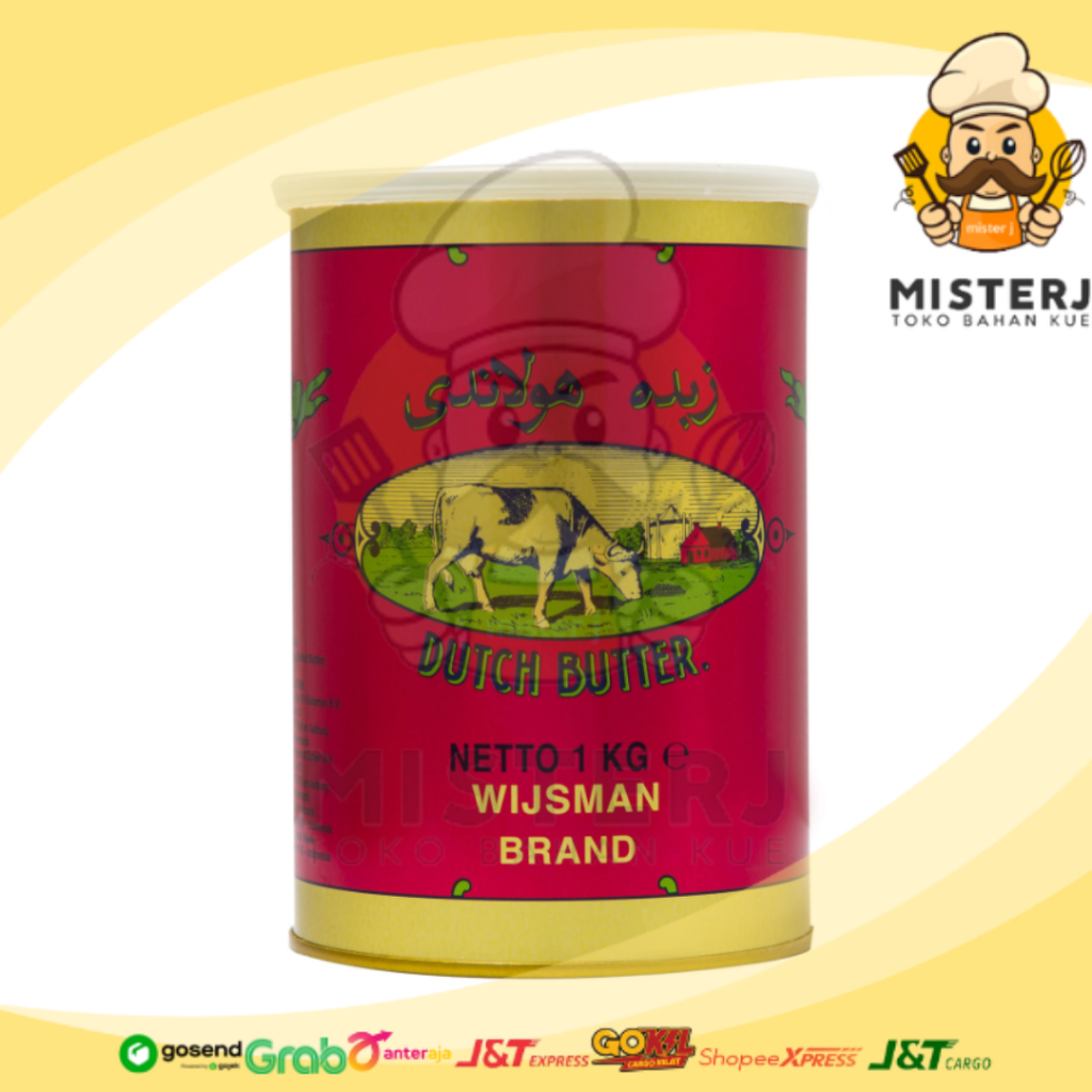Jual Wijsman Butter | 1000 Gram | 1 Kg | Mentega Butter Salted Wisjman ...