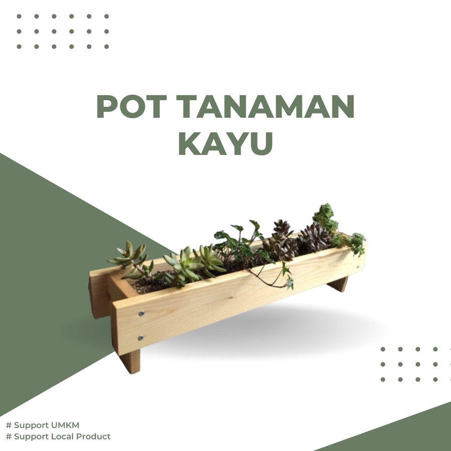 Jual POT TANAMAN HIAS KAYU SUKULEN PLANTER BOX SUKULEN KAKTUS | Shopee ...