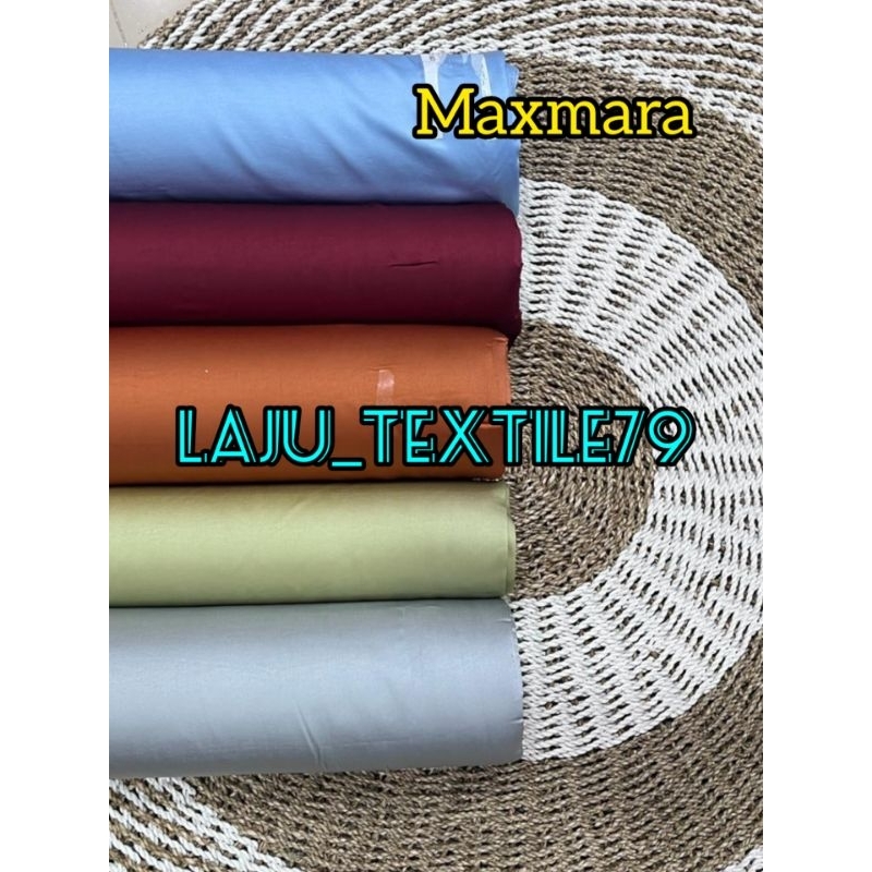Jual KAIN SATIN MAXMARA/MAXMARA SILK/POLOSAN/BAHAN KEBAYA | Shopee ...