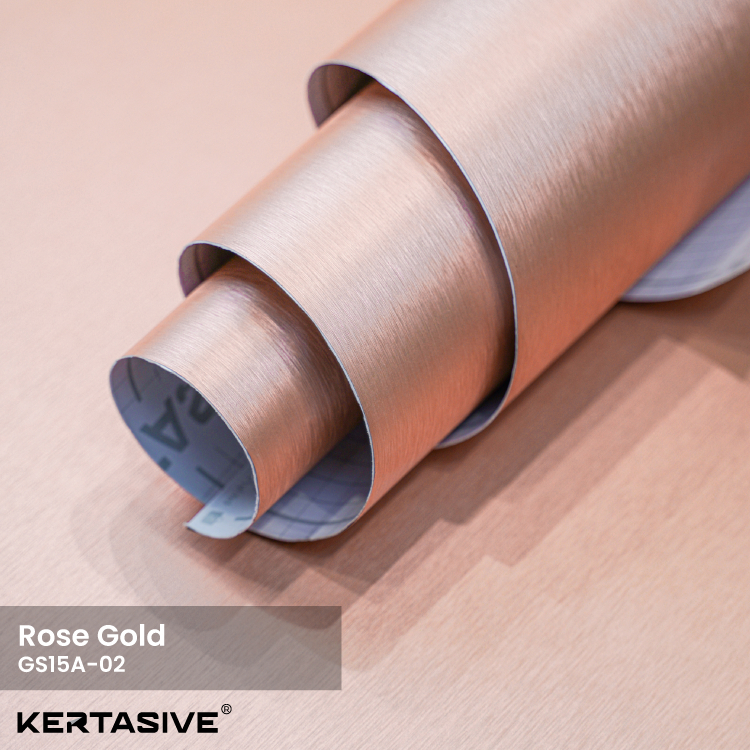 Jual Kertasive PVC Interior Film - Gold Series Rose Gold | Shopee Indonesia