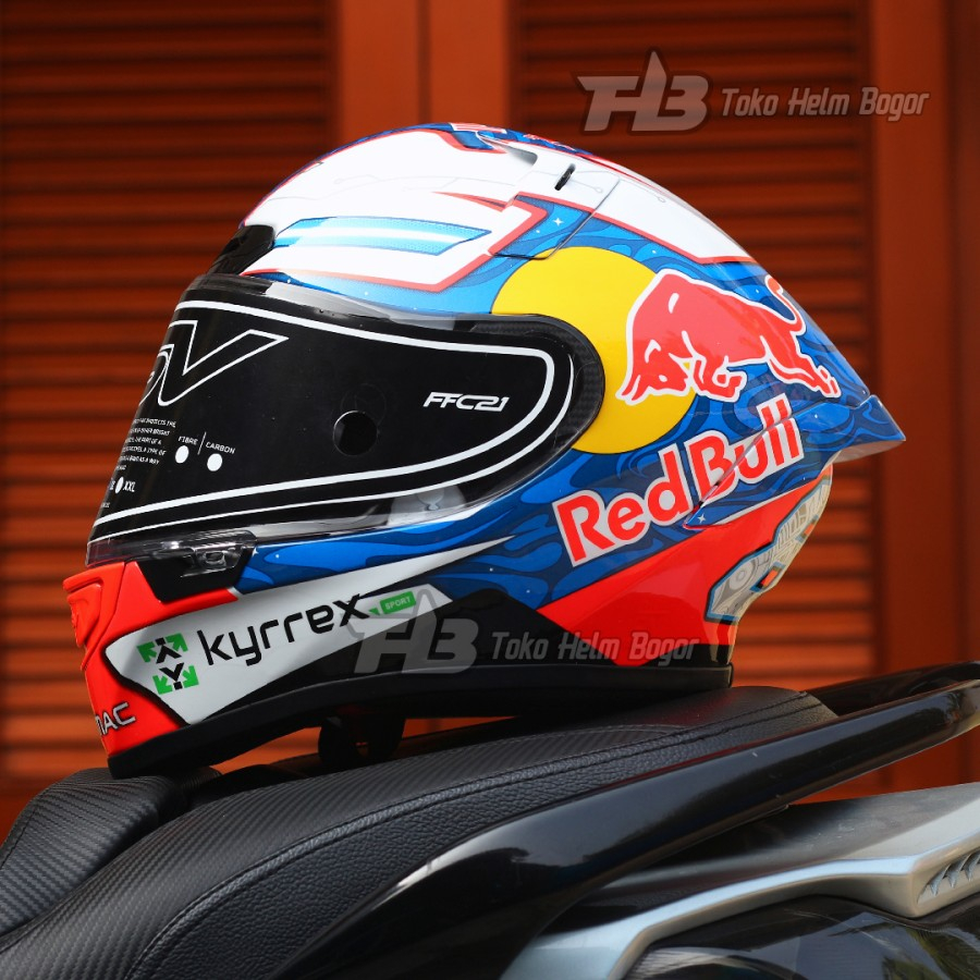 Jual HELM RSV FFS21 custom Jorge Martin repaint HELM FULL FACE RSV ...